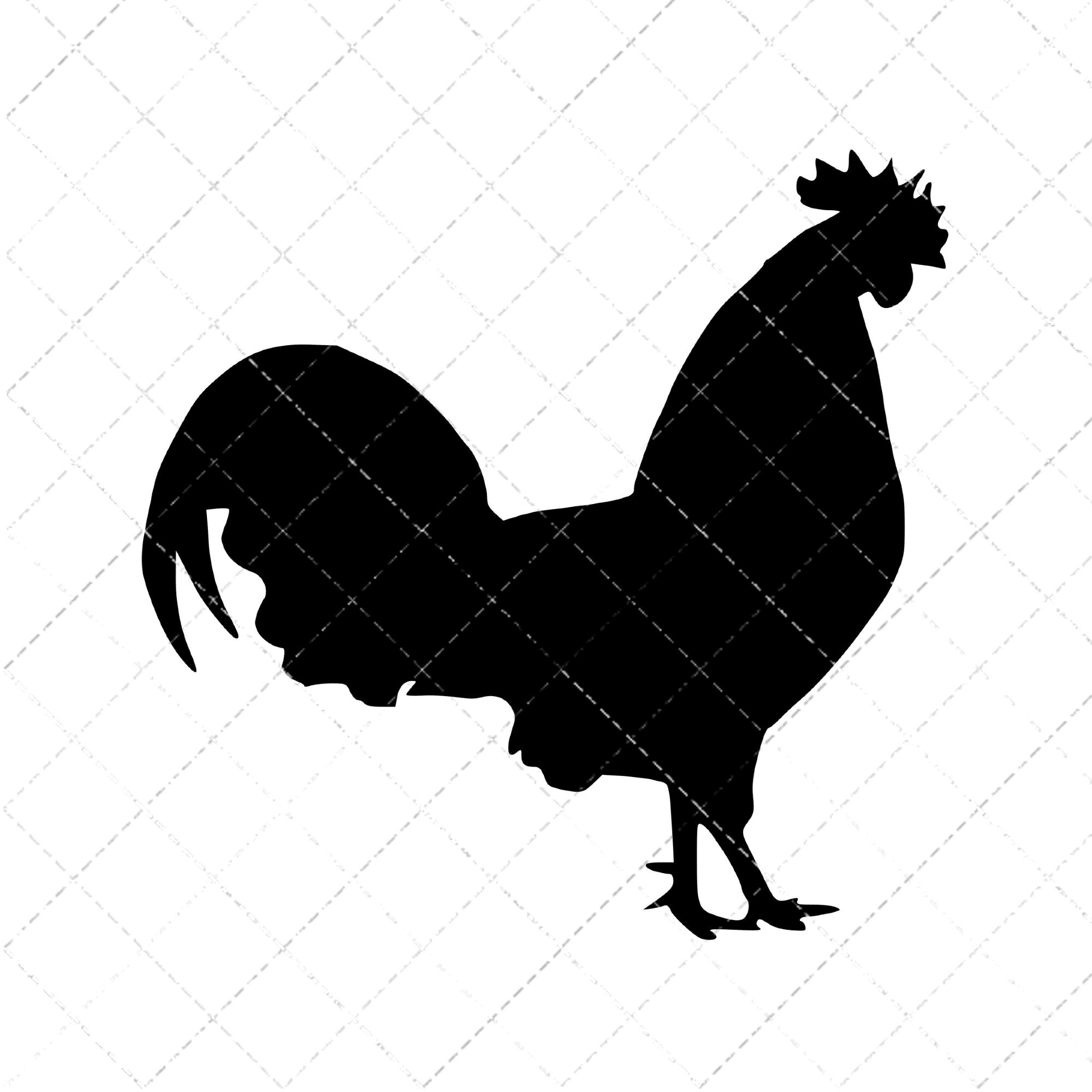 Rooster SVG | PNG Files - Etsy
