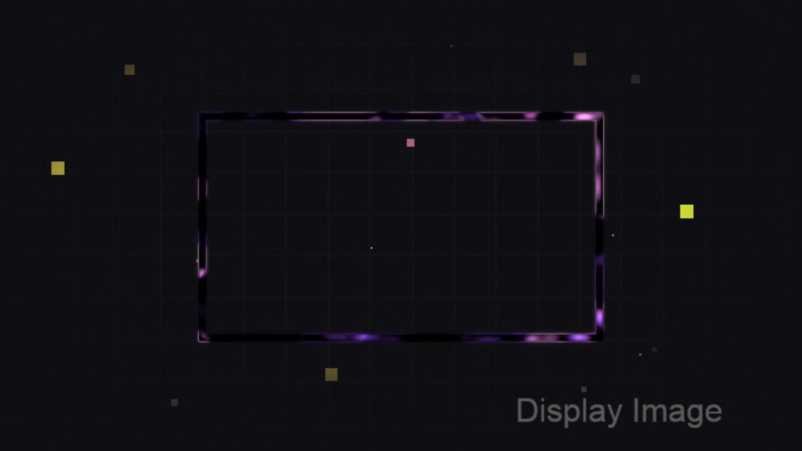 Animated Neon Camera Webcam Frame Border Overlay for Stream Twitch ...