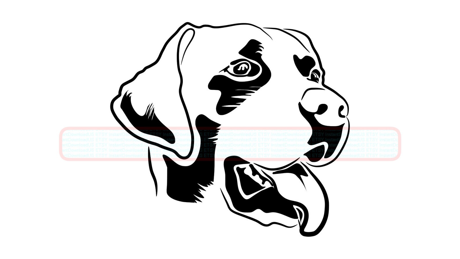Labrador Retriever Dog Logo Logo || .SVG .PNG Clipart Cricut Vector - Etsy