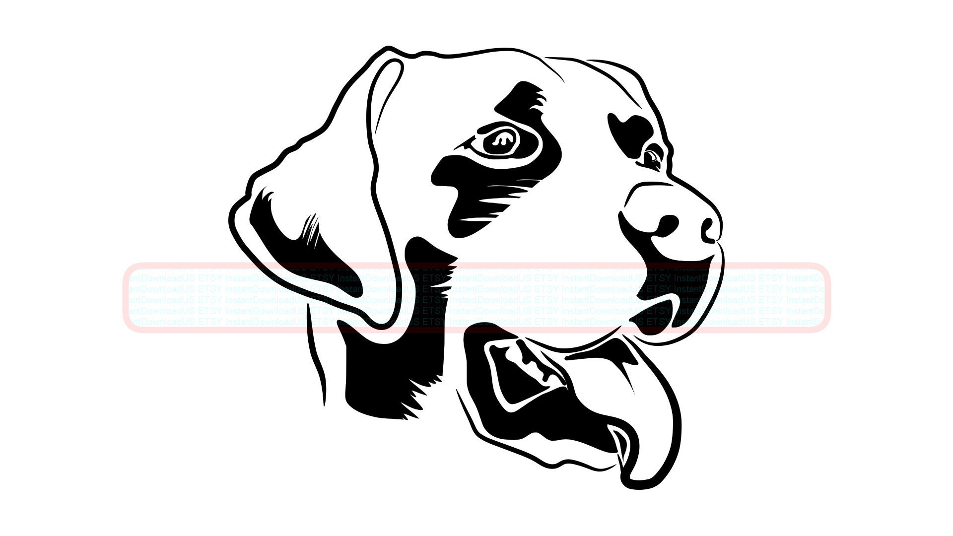 Labrador Retriever Dog Logo Logo || .SVG .PNG Clipart Cricut Vector - Etsy