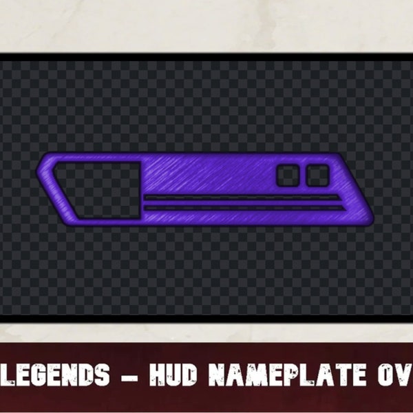 Apex Legends Name Overlay - Etsy