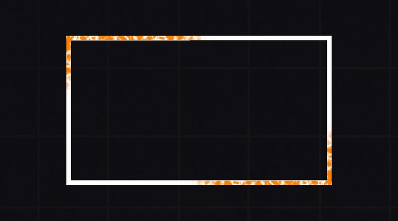 Animated Lightning Electric Camera Webcam Frame Border Overlay for ...