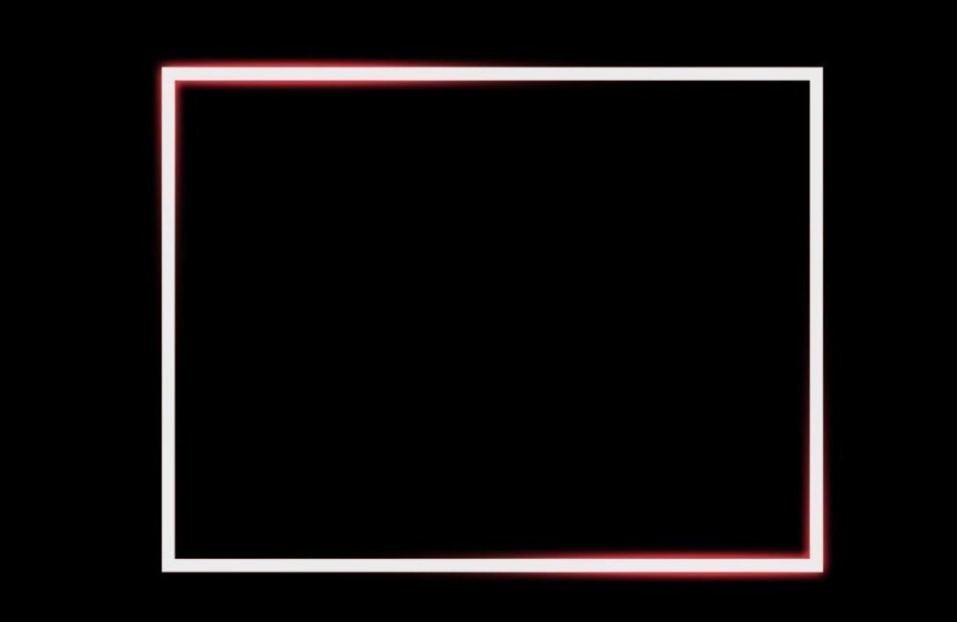 Neon Red Glow Webcam Twitch Stream Overlay Frame - Etsy