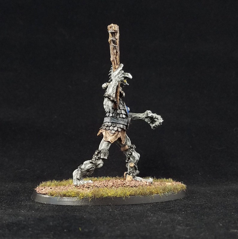 Armored Cloud Giant Painted Mini (ral Partha 31-028) Club Morningstar ...