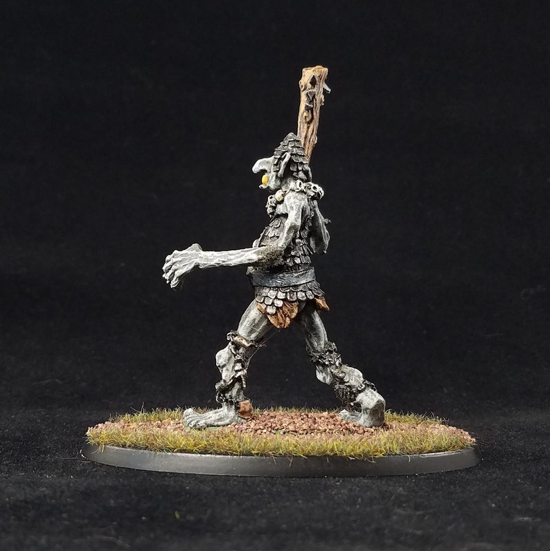 Armored Cloud Giant Painted Mini (ral Partha 31-028) Club Morningstar ...
