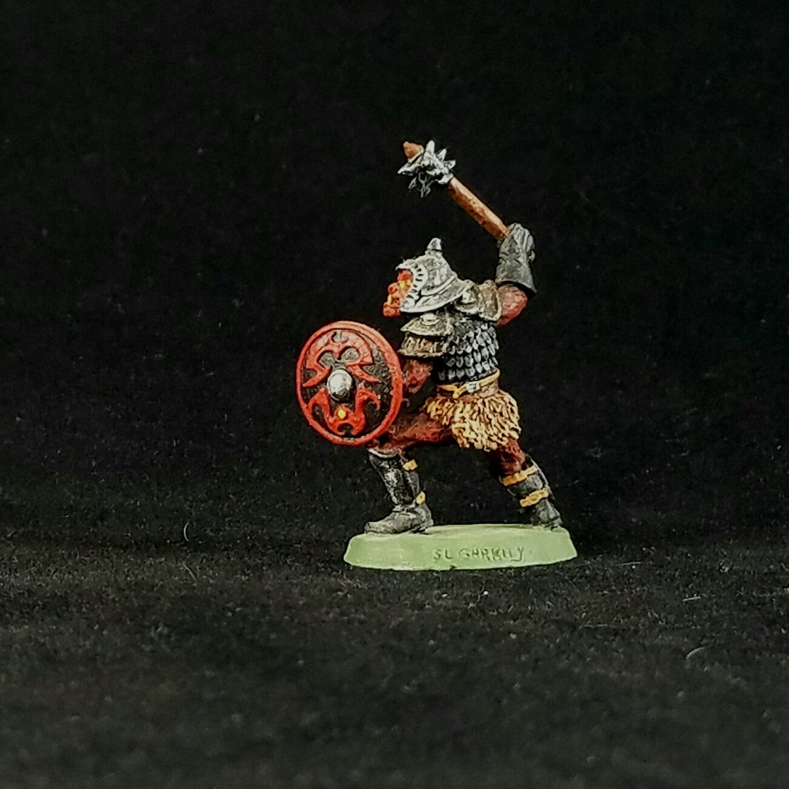 25mm Hobgoblin Cleric Painted Mini from Ral Partha 11-446 Hobgoblins ...