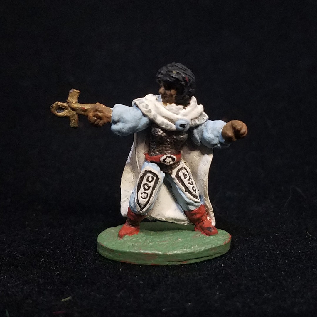 25mm Egyptian Cleric Painted Mini (from TSR 5302) Ankh Freehand Eye D&D ...