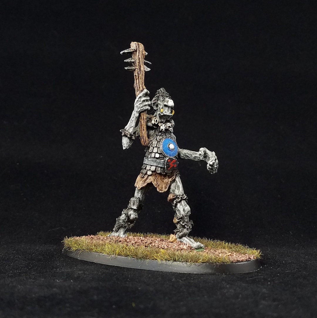 Armored Cloud Giant Painted Mini (ral Partha 31-028) Club Morningstar ...