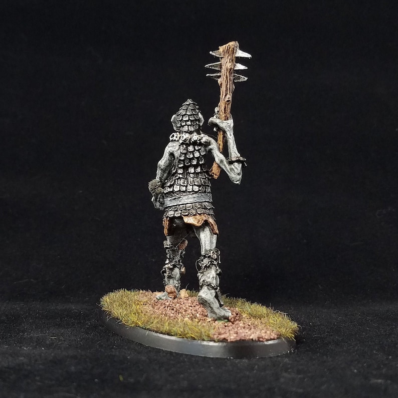 Armored Cloud Giant Painted Mini (ral Partha 31-028) Club Morningstar ...