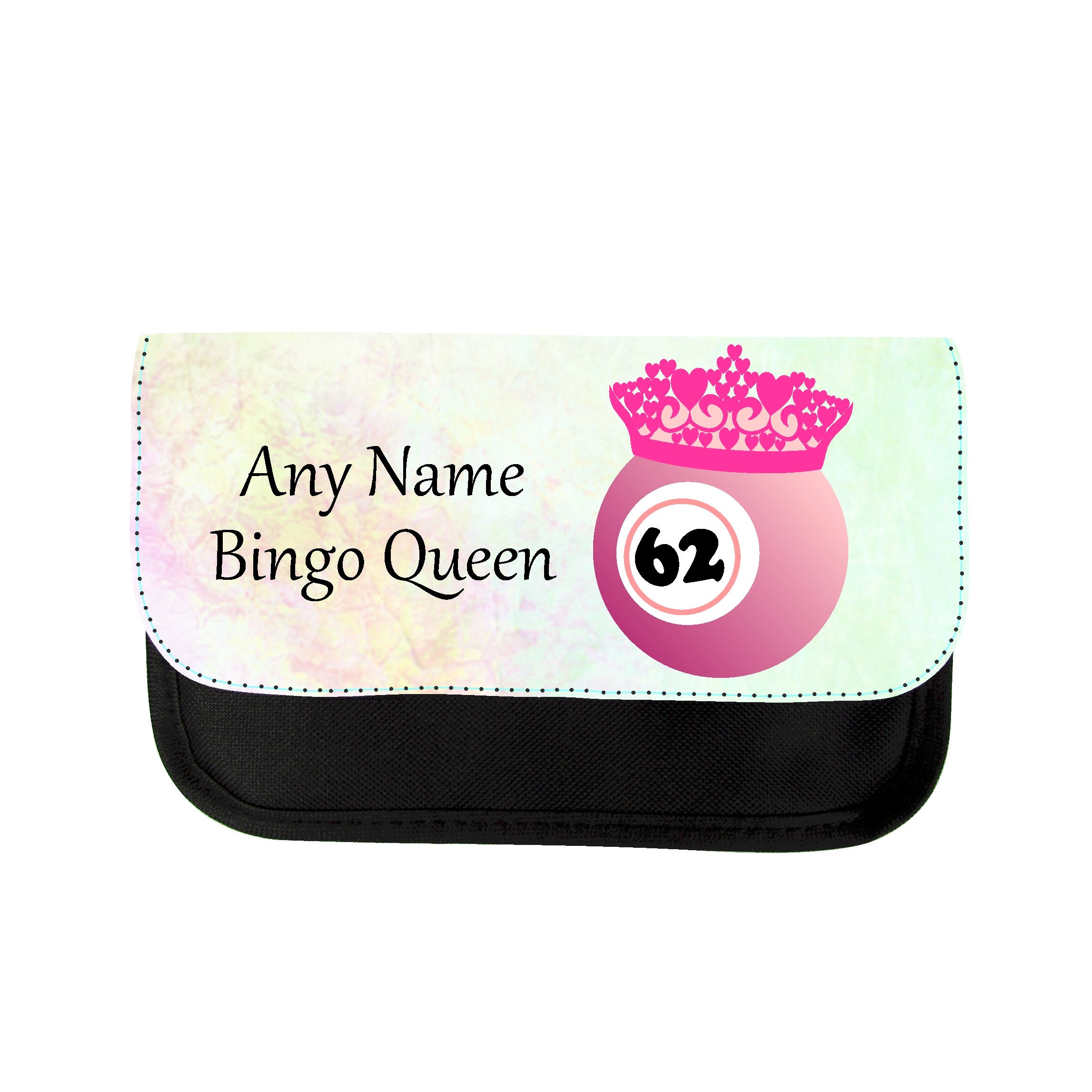 PERSONALISED Bingo Queen Pencil Case / Make up Bag - Etsy UK