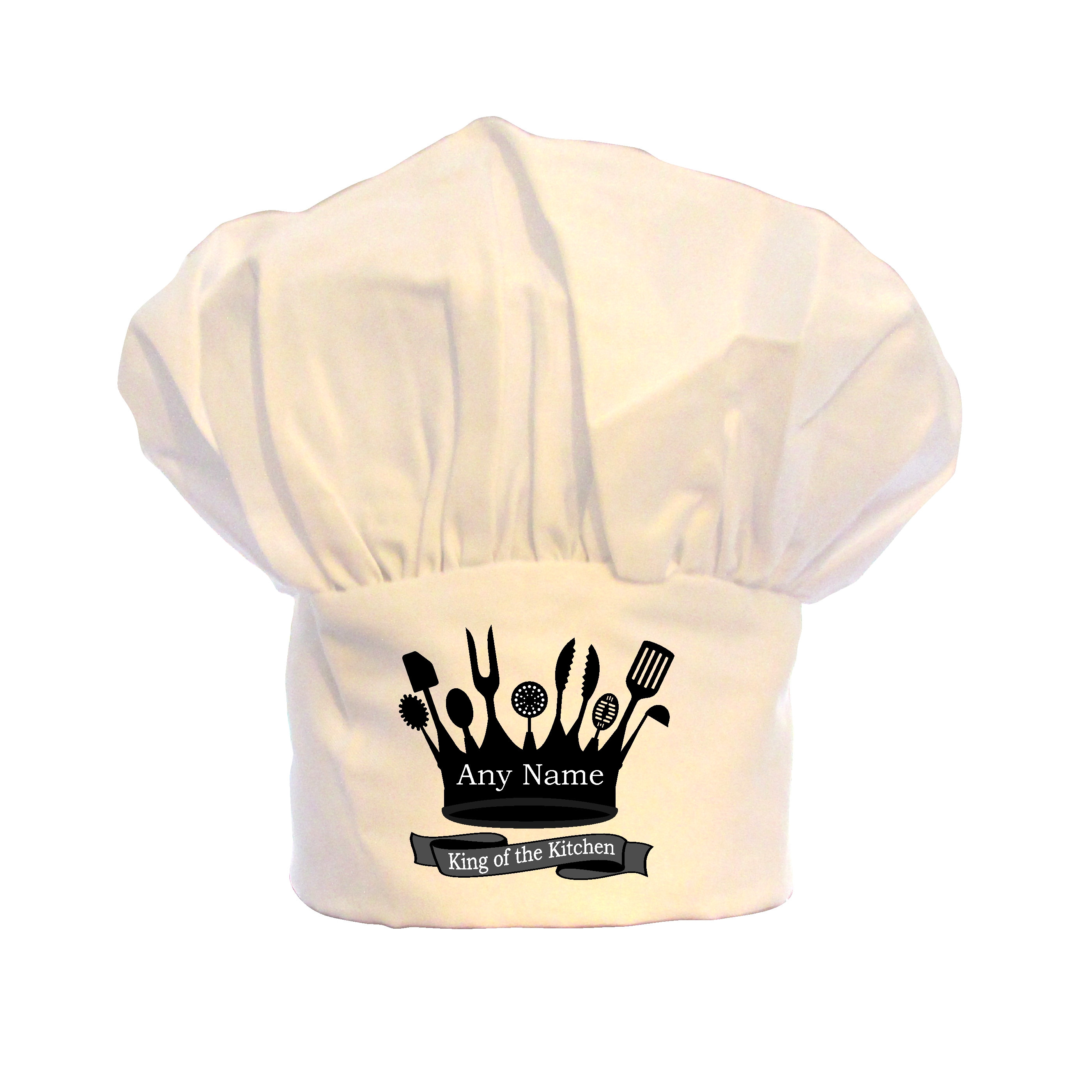 Personalised King of the Kitchen Utensils Crown Unisex Chefs - Etsy