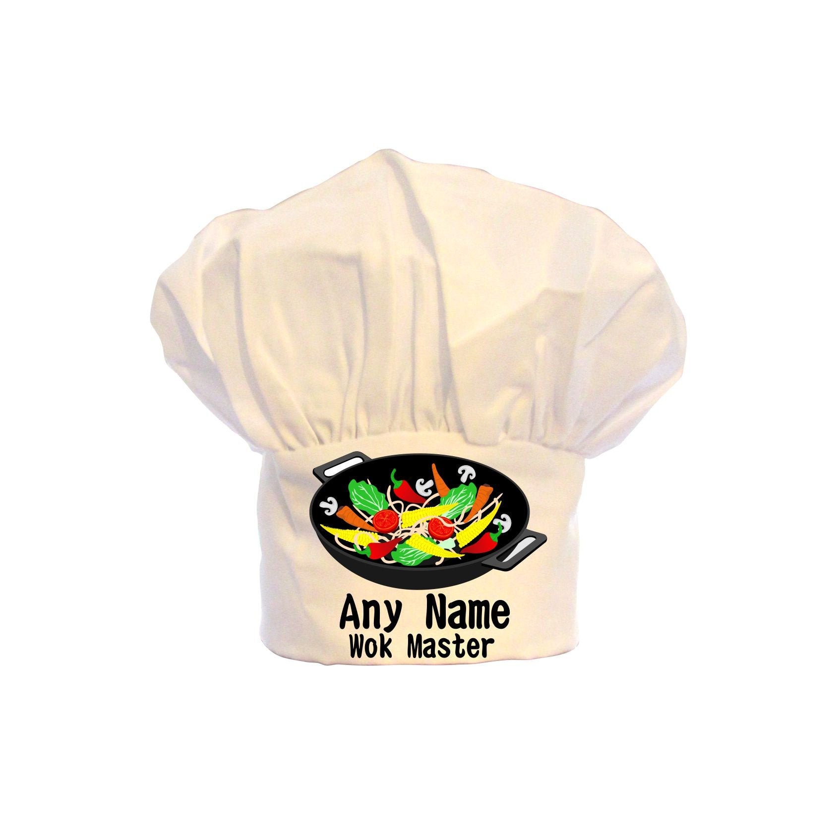 Personalised Wok Master Chinese Print Unisex Chefs Hat - Etsy UK