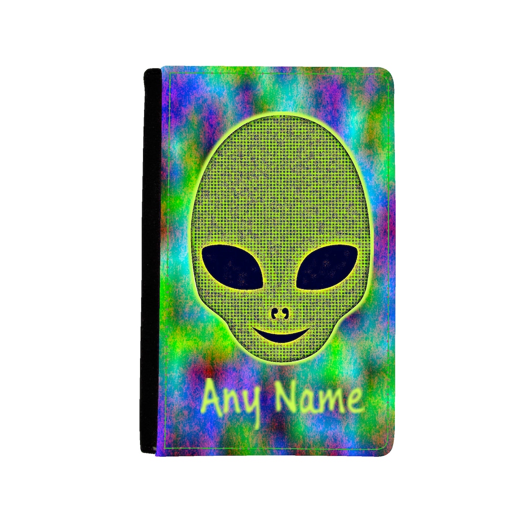 Personalised Alien Face Print Passport Cover - Etsy