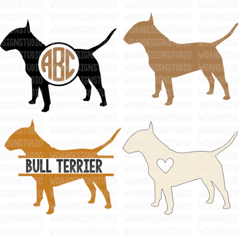 Dog Monogram Svg - Etsy
