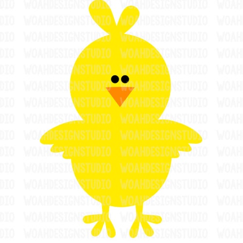 Chick SVG Easter Chick SVG Easter Svg Cutting Files for | Etsy