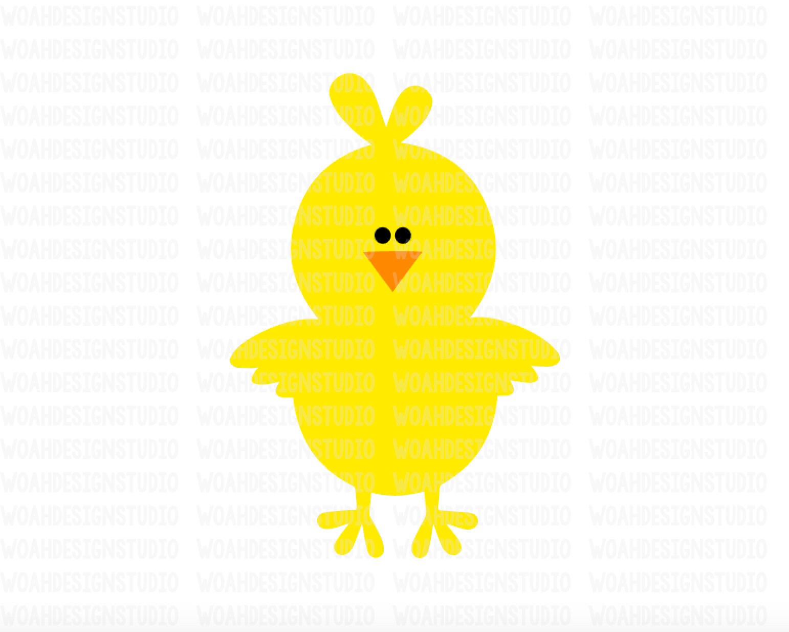Chick SVG Easter Chick SVG Easter Svg Cutting Files for | Etsy