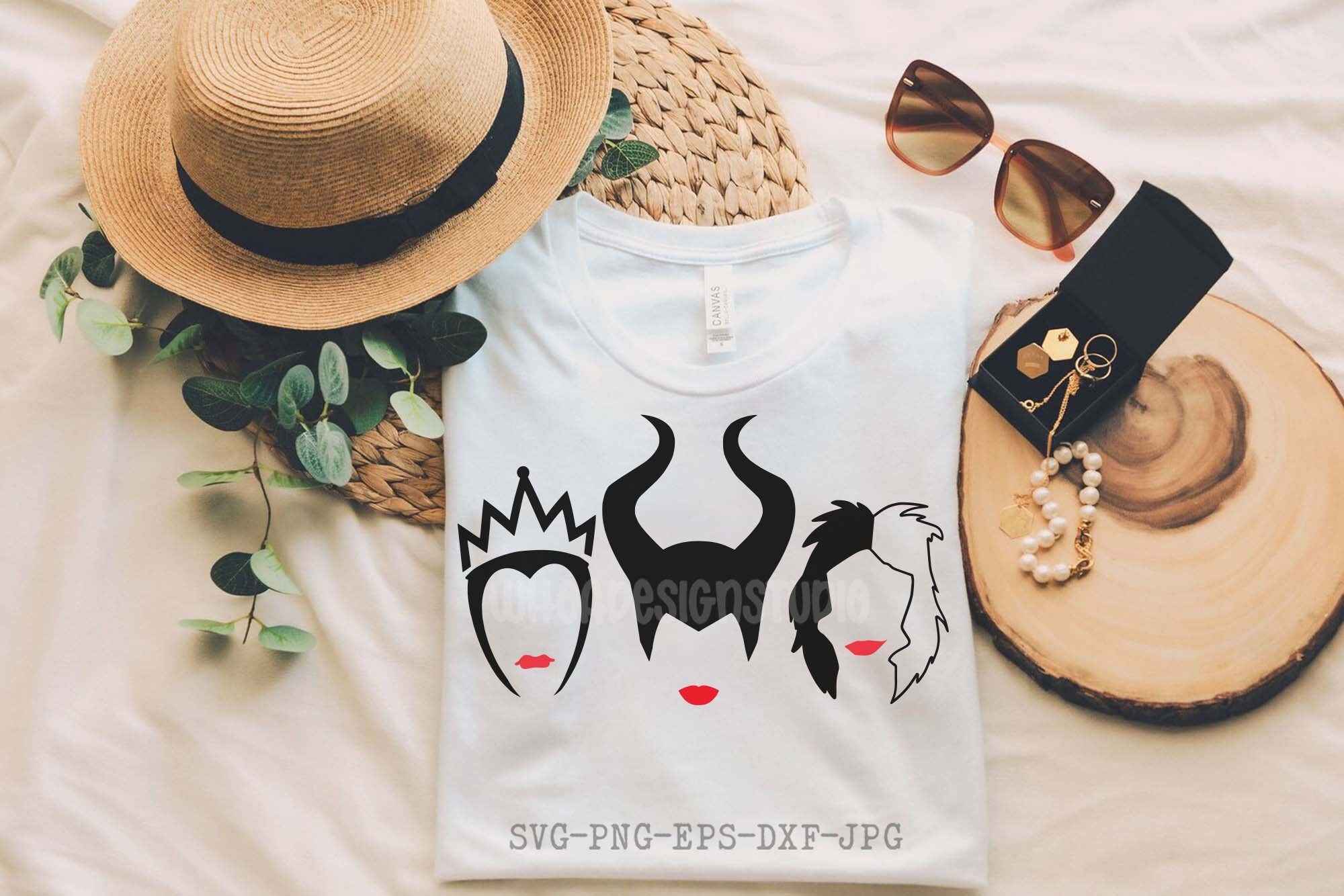 Villains Svg Evil Queen Svg Cruella Svg SVG Files Cricut | Etsy