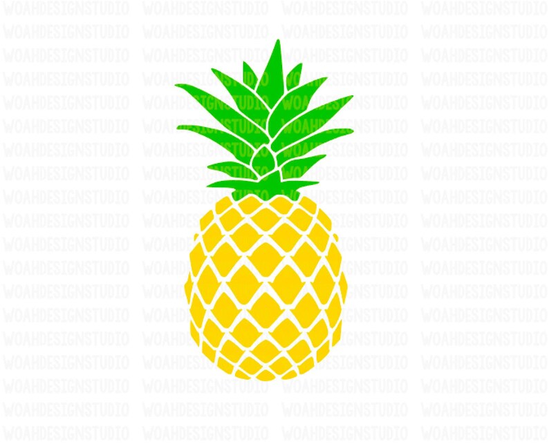 Ananas SVG Ananas Monogramm Rahmen SVG Sommer Svg | Etsy