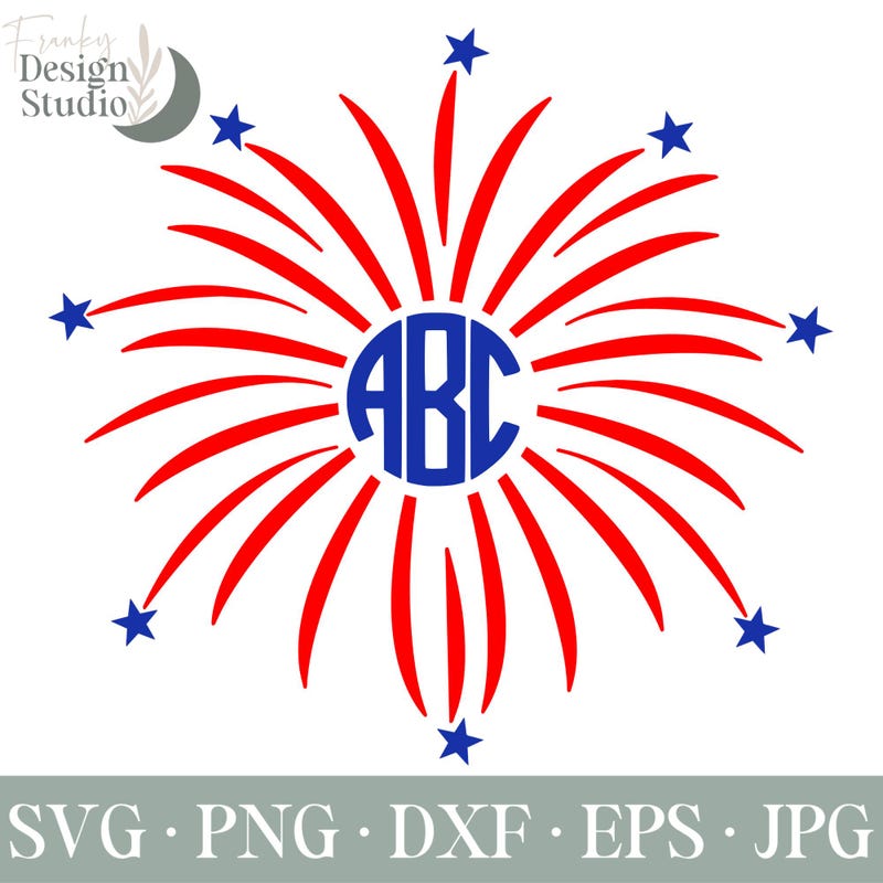 Patriotic Monogram - Etsy