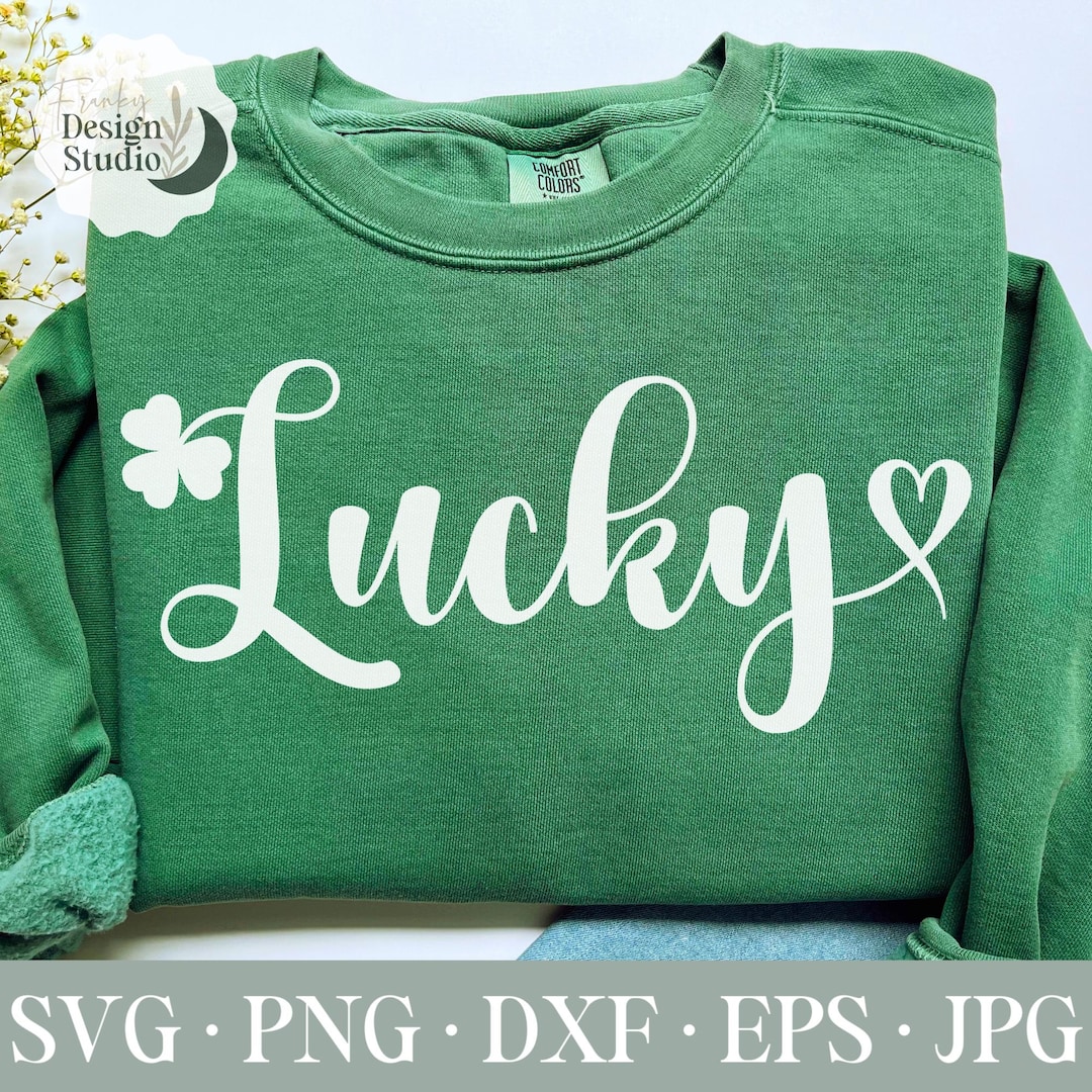 Lucky PNG, St Patrick's Day Png, Saint Paddy's PNG, Retro St Patrick ...