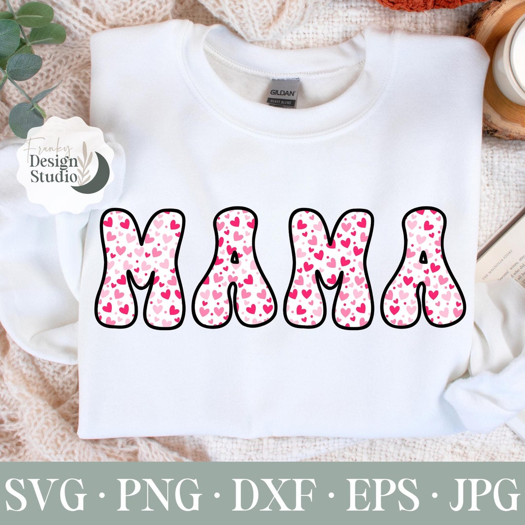 Mama PNG, Mama Valentine, Mama Valentine Heart PNG, Valentine's Day ...
