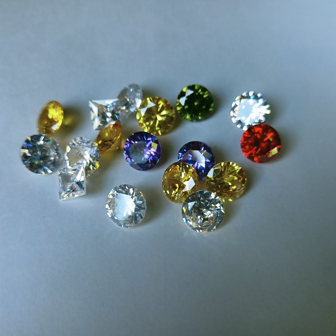 50-300 Cts Mix Lot of Natural Zircon Multi Color Round Shape - Etsy