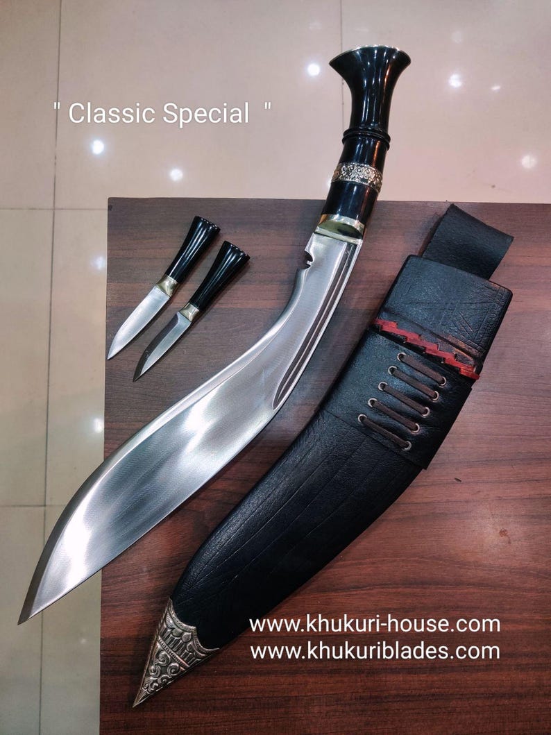 Khukuri Typical A Classic Model of a Kukri Used in Nepal Centuries Ago ...