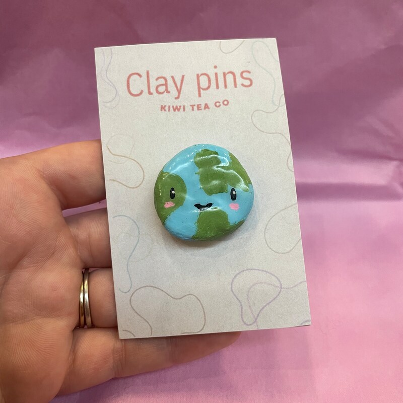 Earth Pins - Etsy