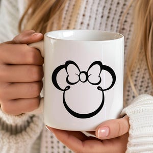 Mickey and Minnie Inspired SVG Bundle, Mickey Minnie Mouse Outline ...