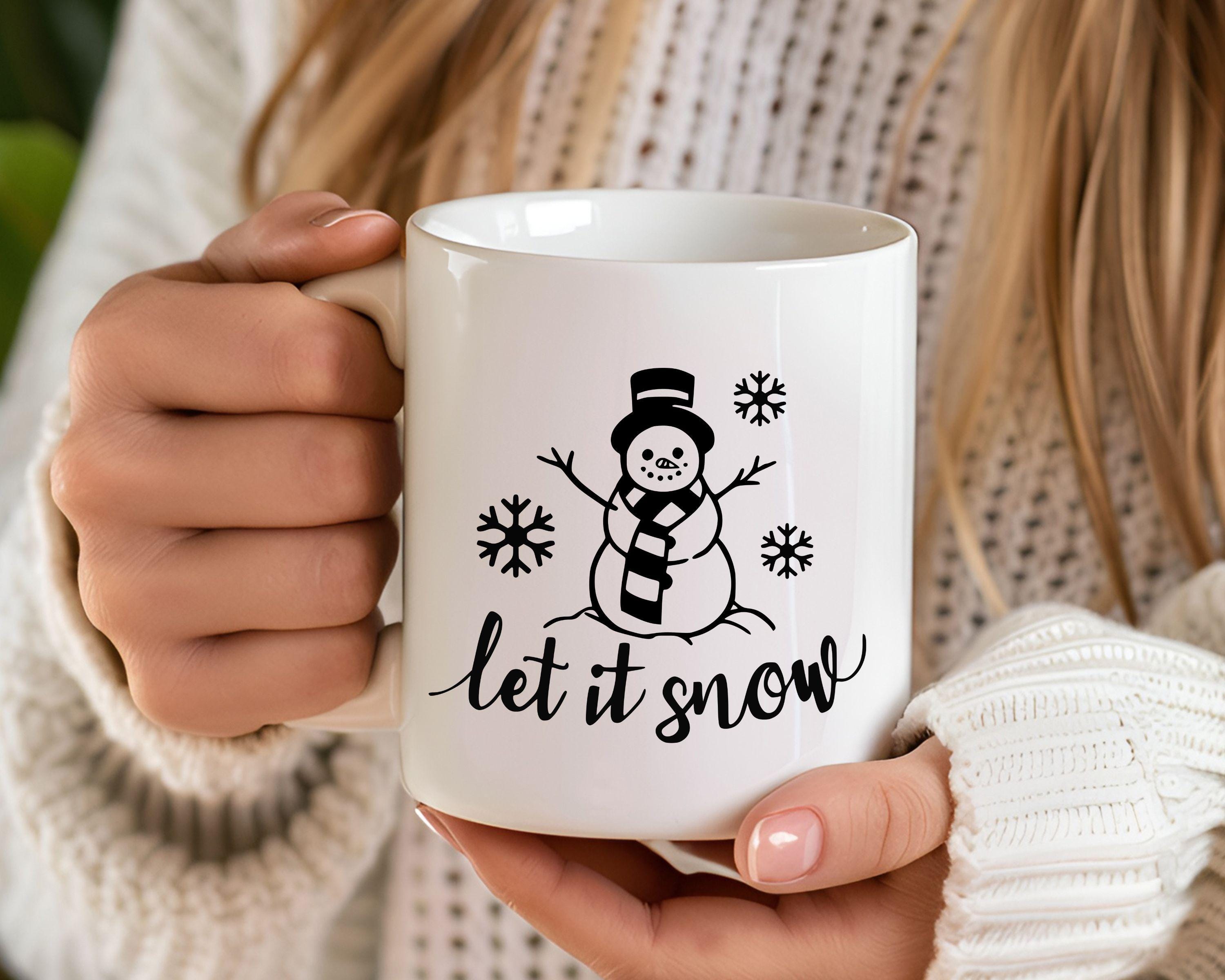 Let It Snow SVG, Snowman SVG, Merry Christmas SVG, Christmas Snowman ...