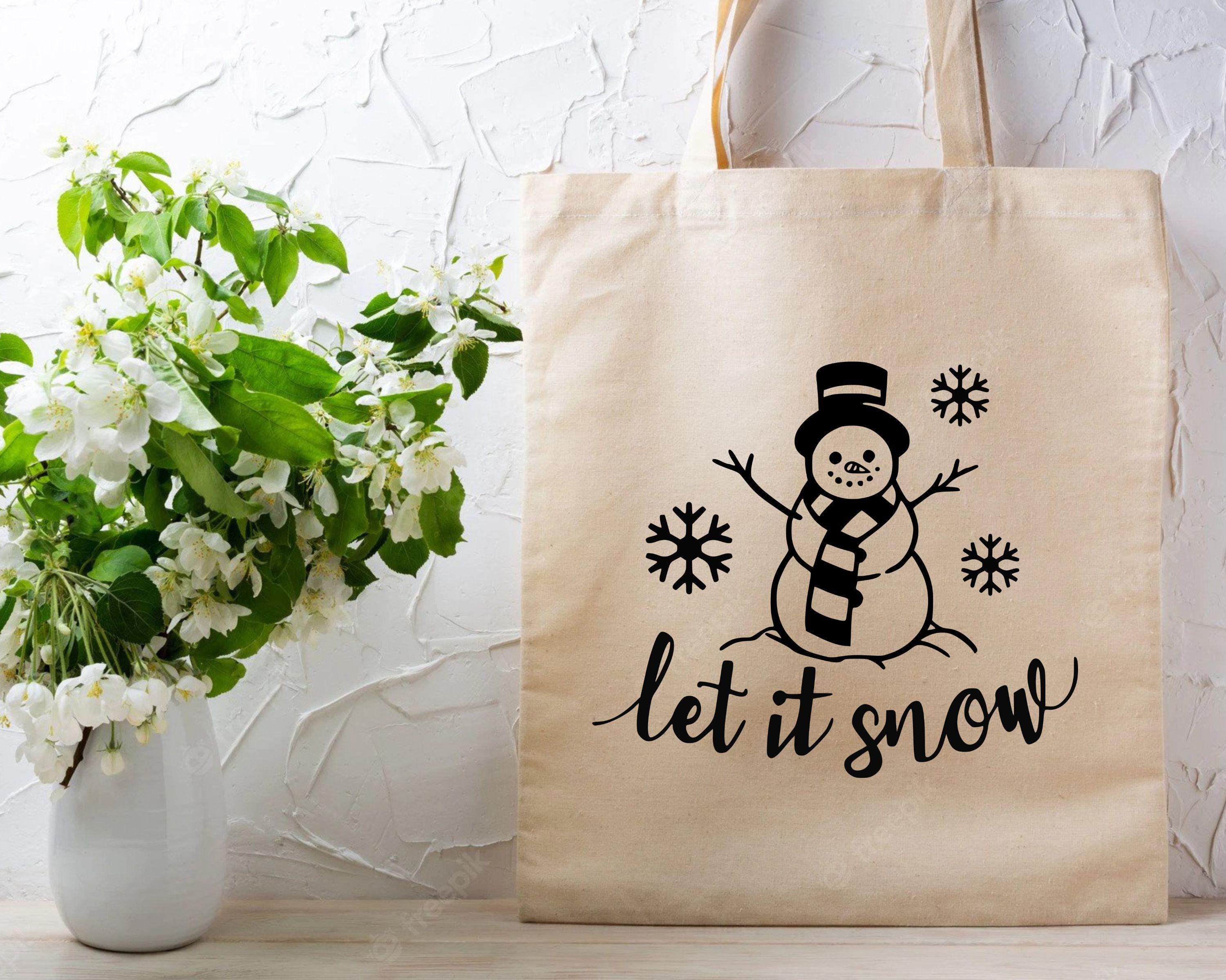 Let It Snow SVG, Snowman SVG, Merry Christmas SVG, Christmas Snowman ...