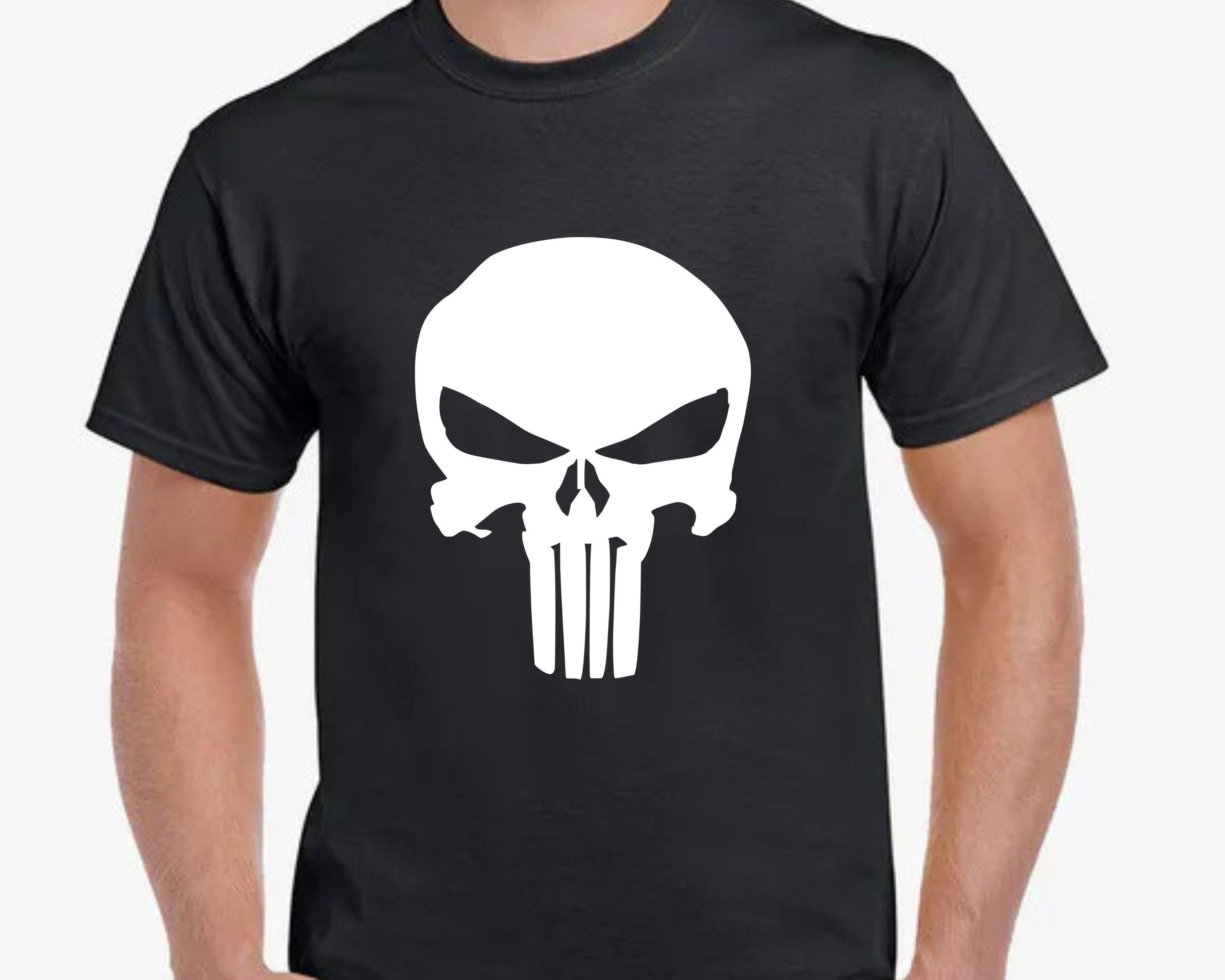 Punisher Skull Svg Bundle Punisher Tshirt Design Skull Svg Eps Png Ai ...
