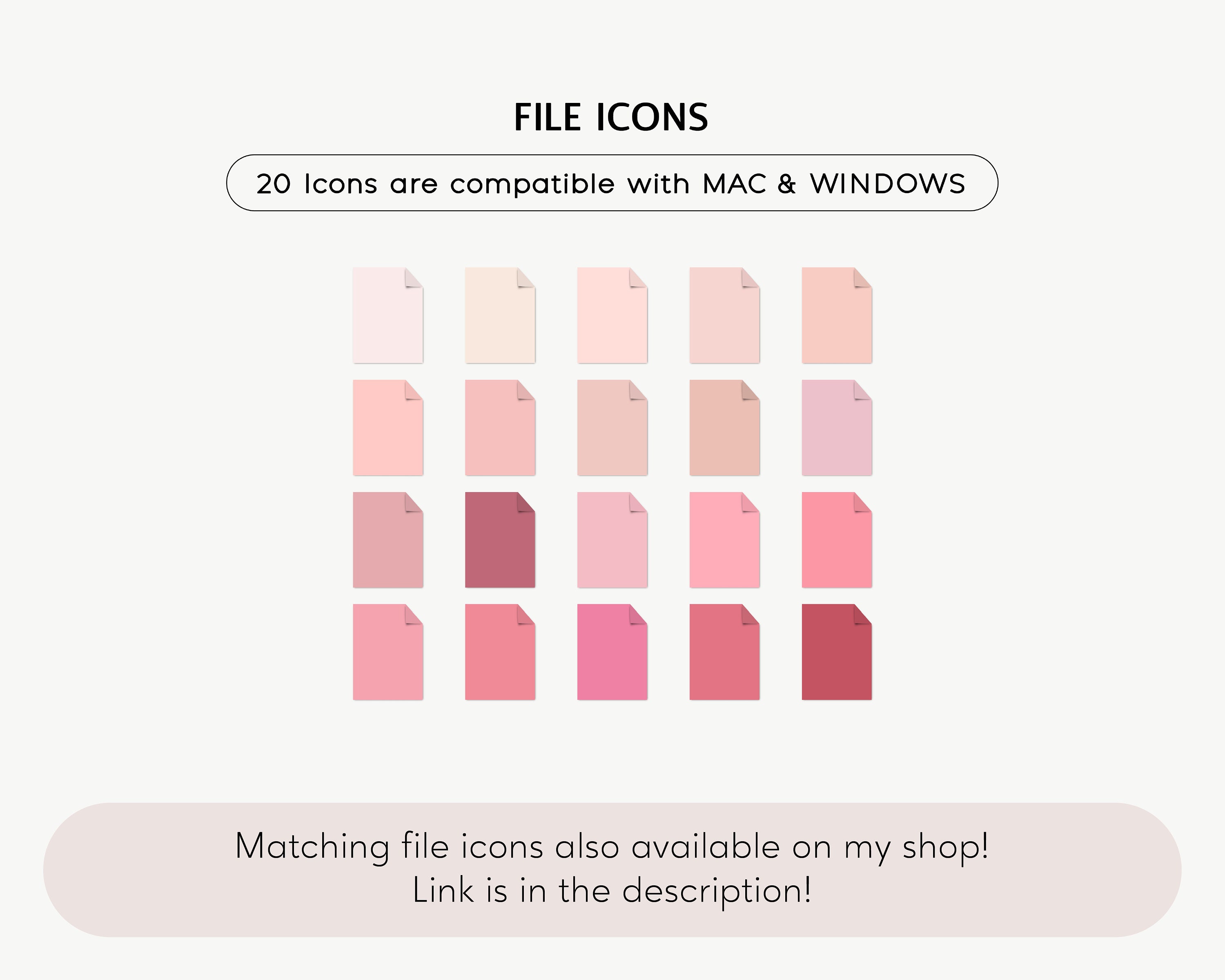 Pink Folder Icon Desktop Icons Cute Windows Desktop Icons - Etsy Singapore