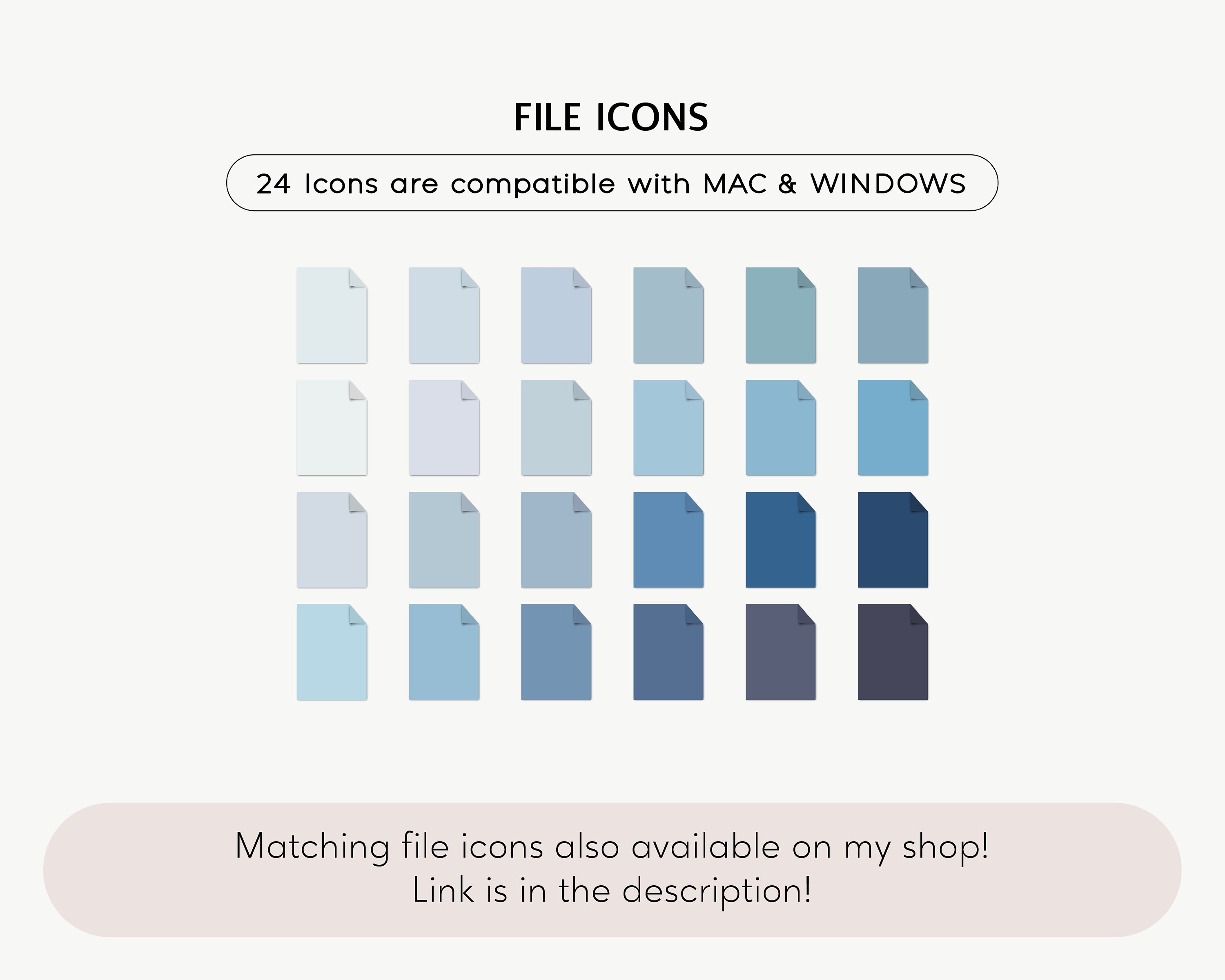 Blue Folders Icon, Desktop Icons, Windows Desktop Icons, MacBook Folder ...