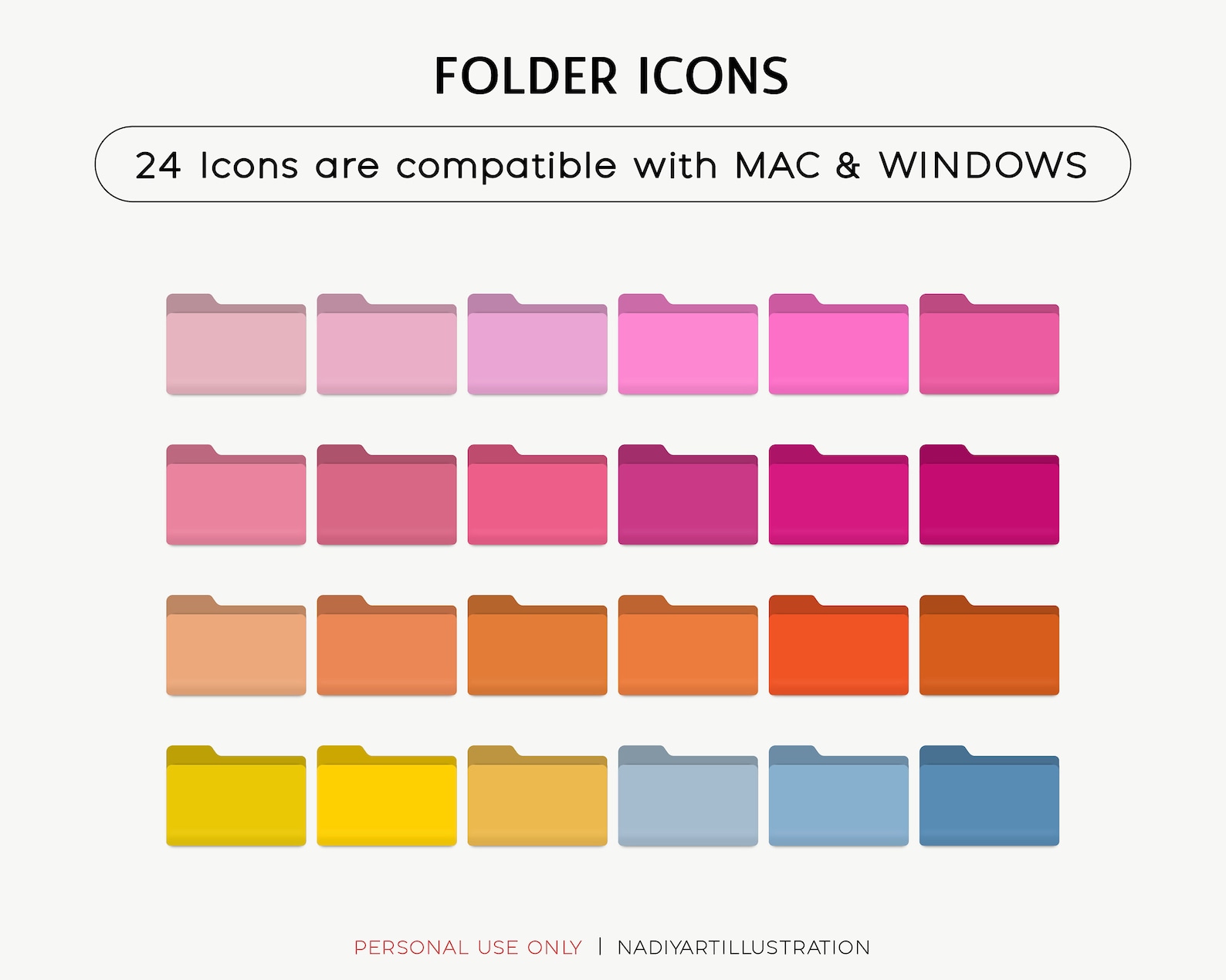 Pink Icons, Folder Icons, Mac Desktop Icons, Windows Desktop Icons, Mac ...