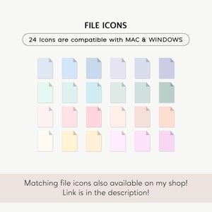 Pastel Icons, Folder Icons, Colorful Icons, Mac Desktop Icons, Windows ...
