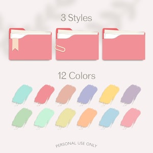 Mac Folder Icons Cute Icons Desktop Folder Icons Pastel - Etsy