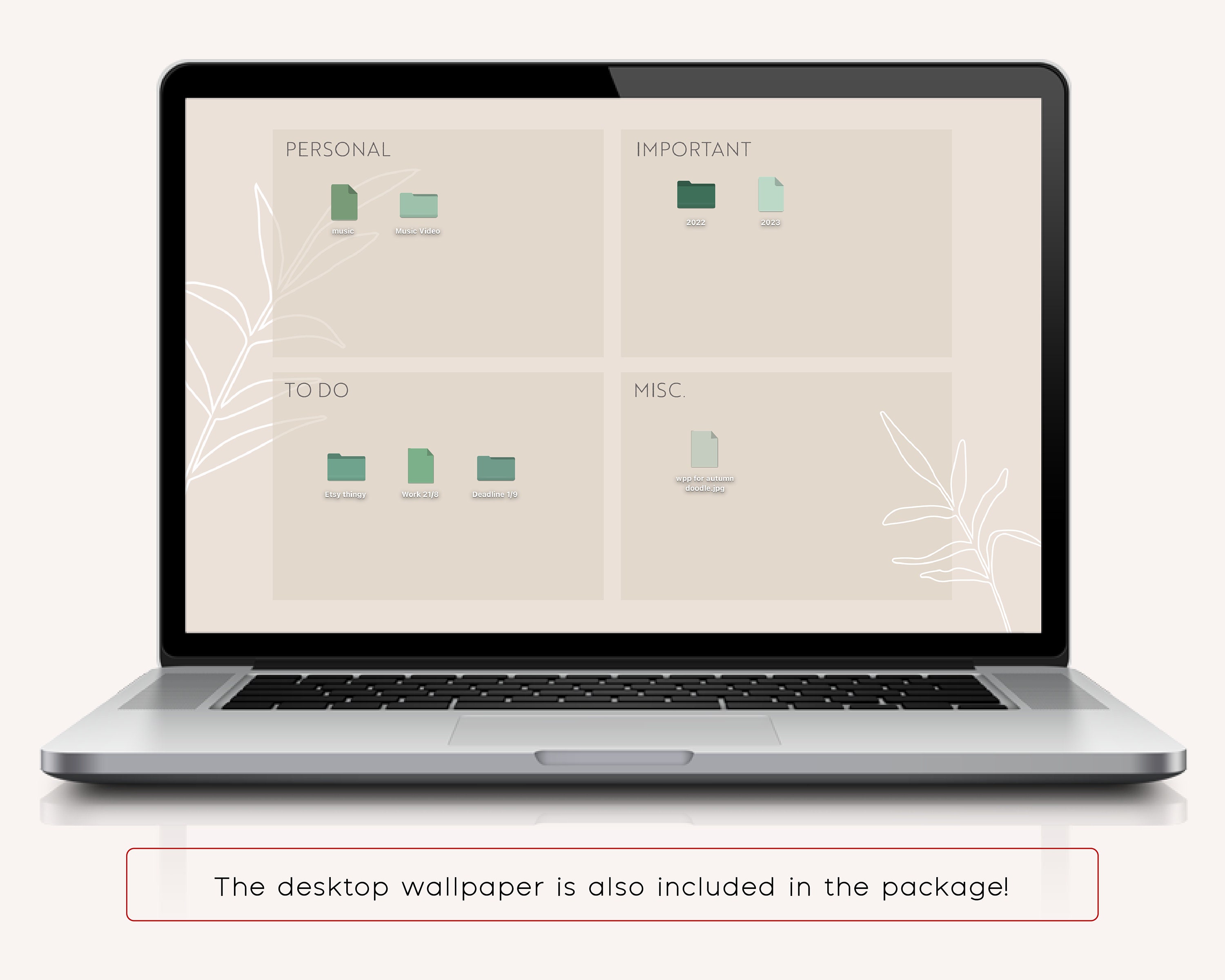 Sage Green Desktop Icons, File Icons, Folder Icons for Mac, Windows ...