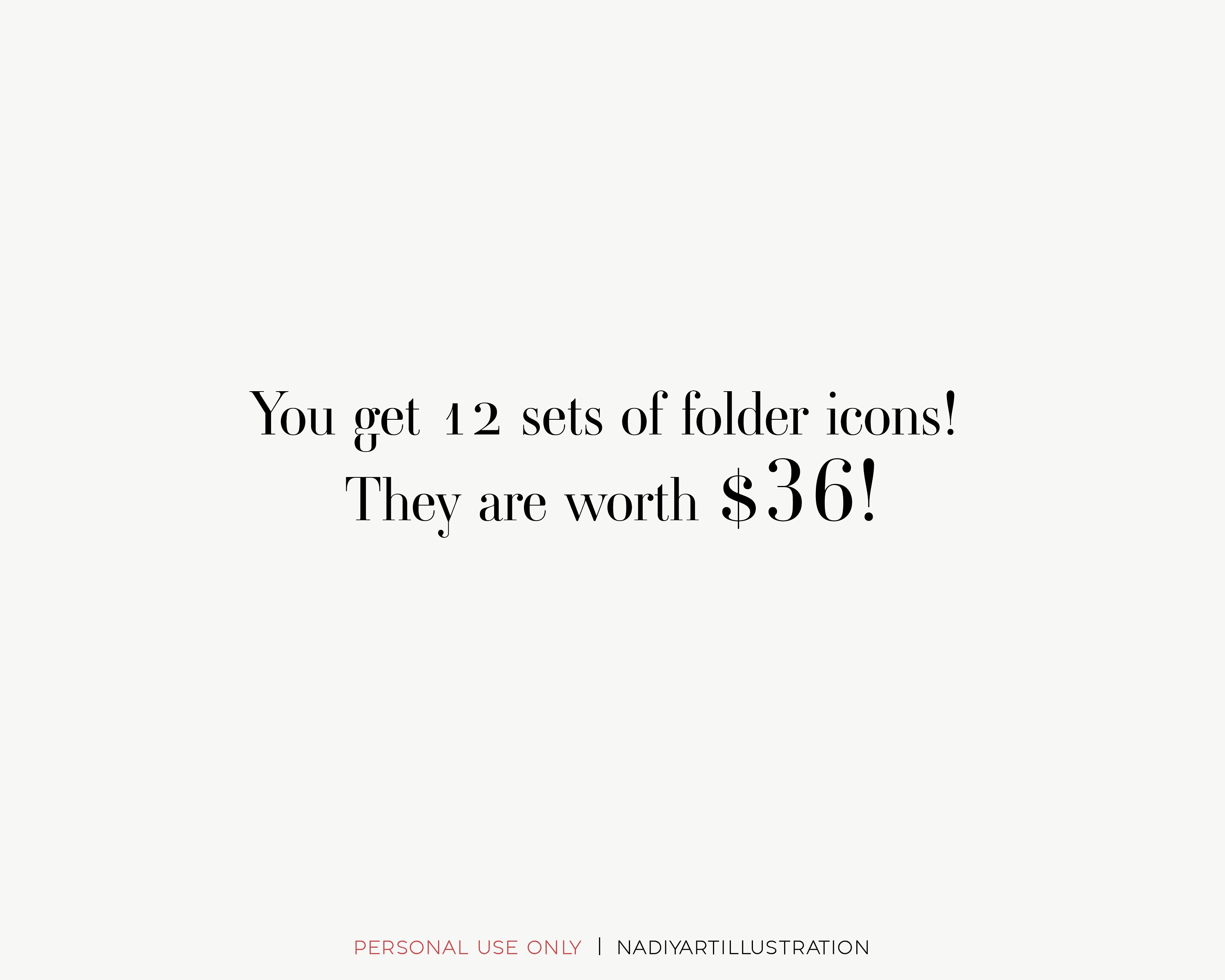 Bundle Folder Icons Mac Bundles Icons Windows Desktop - Etsy