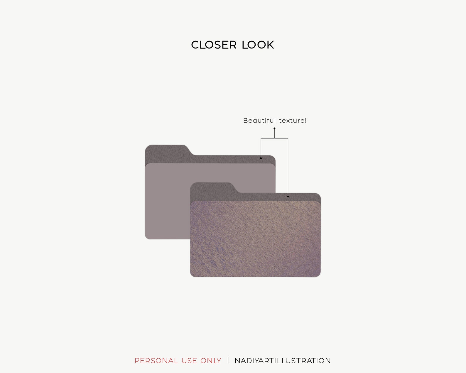 9 Gray Folder Icons for Windows, Customized Mac and Pc Desktop Icons ...