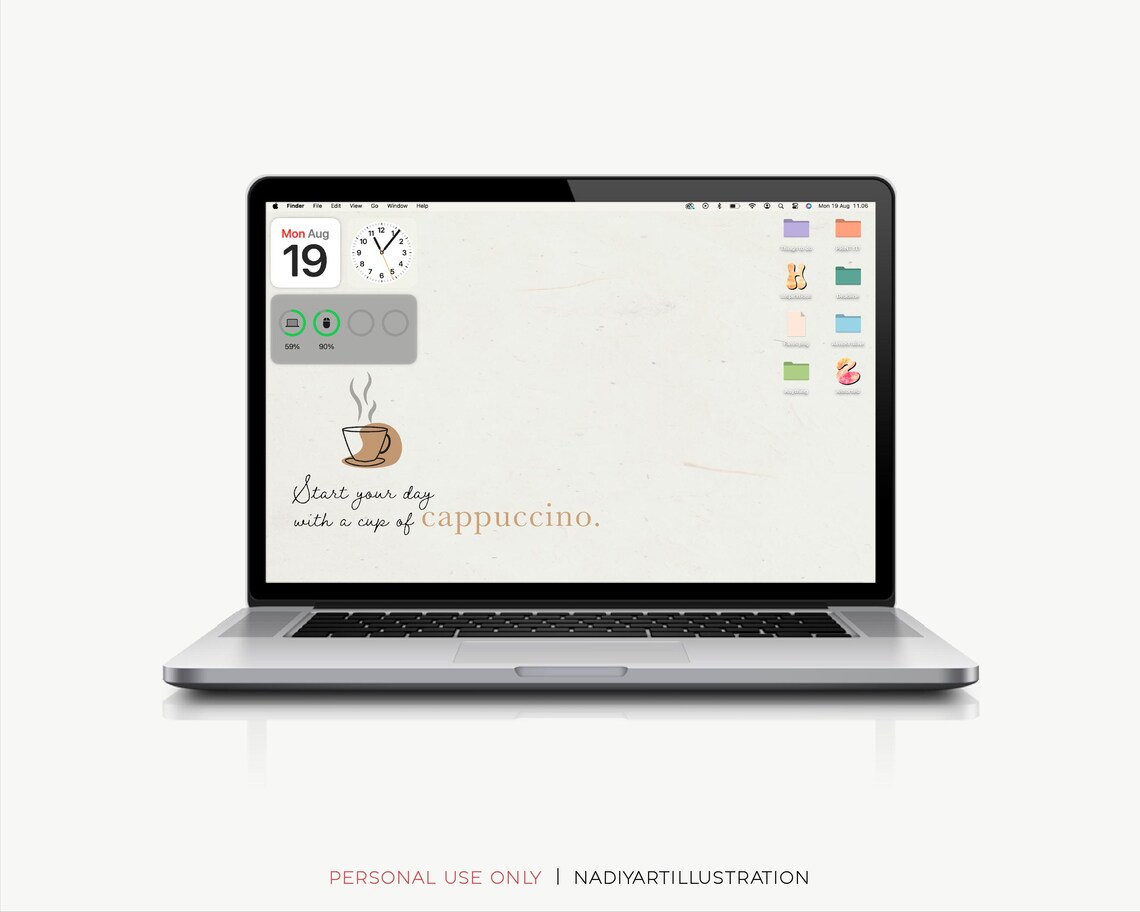 Minimalist Icons Pack, Folder File Bundle, Windows Desktop Icons ...