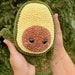 Crochet Avocado Toy, Avocado Plush Toy, Decorative Avocado Toy, Baby ...