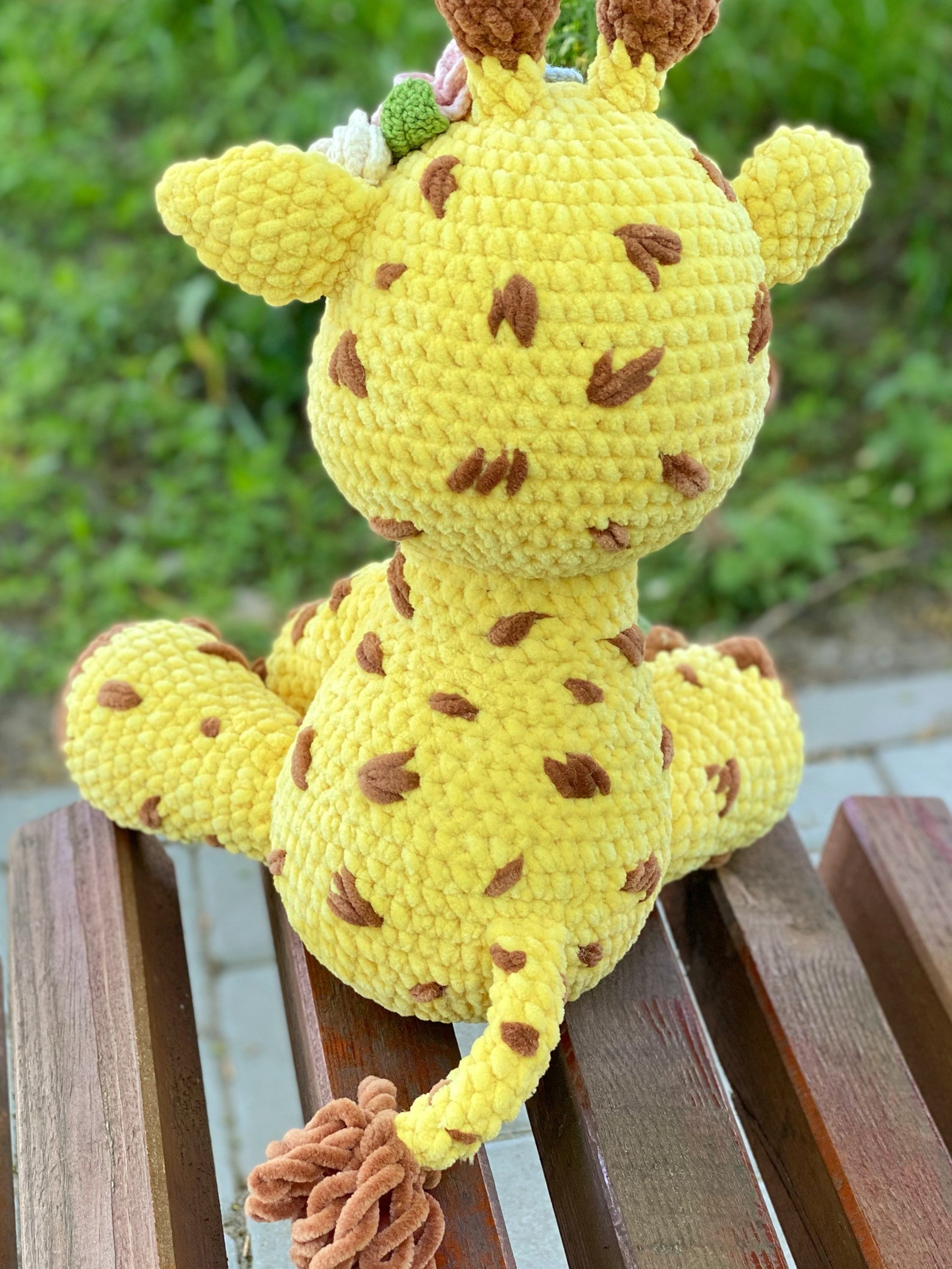 Crochet Giraffe Giraffe Toy Knitted Giraffe the Cutest - Etsy