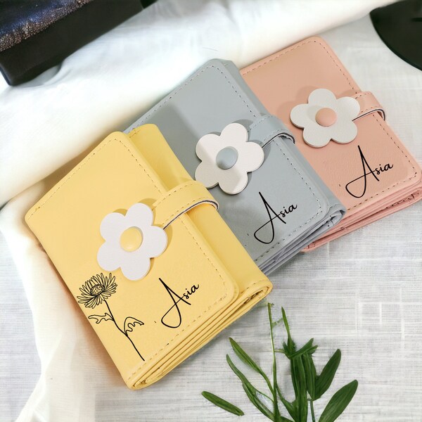Flower Wallet - Etsy