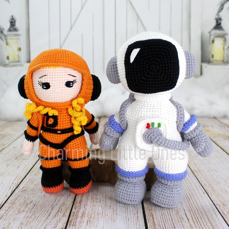 Astronaut Crochet - Etsy