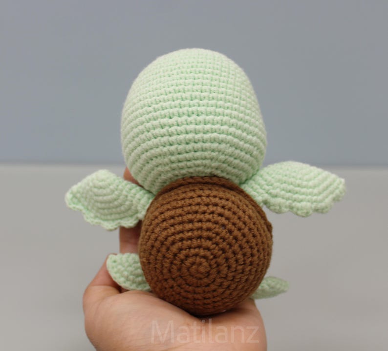 Turtle Plushie - Handmade Crochet Amigurumi Stuffed Animal Toy - Etsy