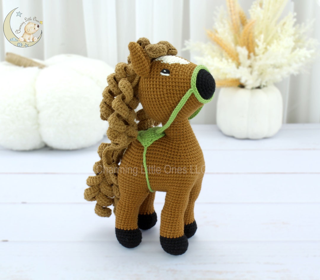 Handmade Crochet Horse Personalized Pony Crochet Animal - Etsy
