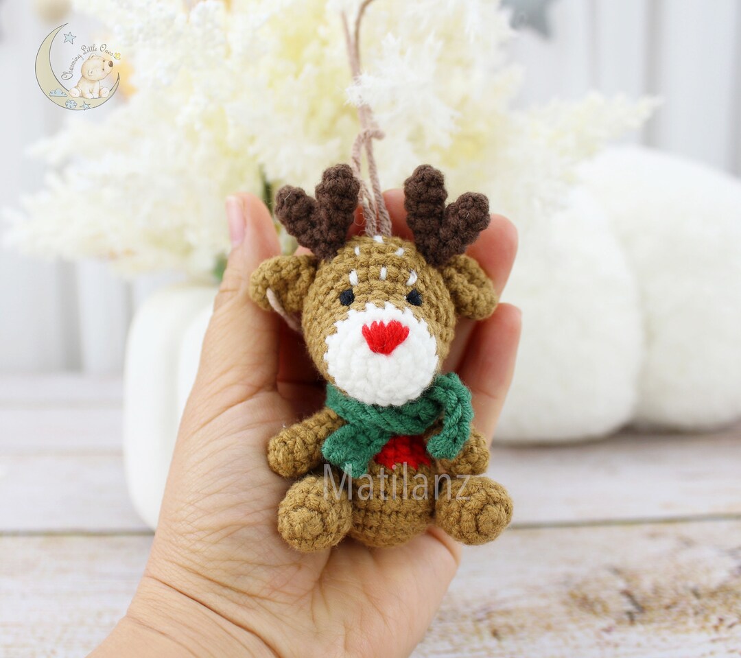 Christmas Ornaments, Reindeer Ornament, Personalized Christmas ...