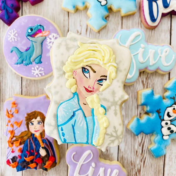 Olaf Cookies - Etsy