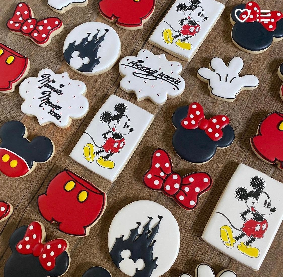 Mickey Mouse Cookies